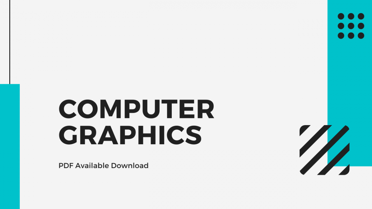 Introduction to Computer Graphics - BCA Nepal